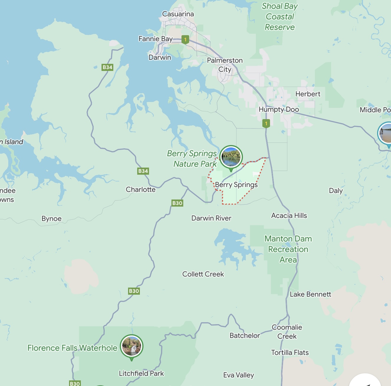 Berry Springs, NT. – Life of Riley – on whatever
